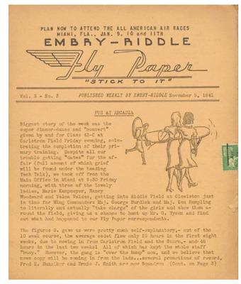 "Embry-Riddle Fly Paper" by Embry-Riddle School of Aviation