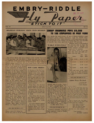 "Embry-Riddle Fly Paper" by Embry-Riddle School of Aviation