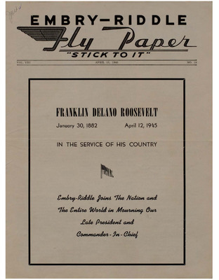 "Embry-Riddle Fly Paper" by Embry-Riddle School of Aviation