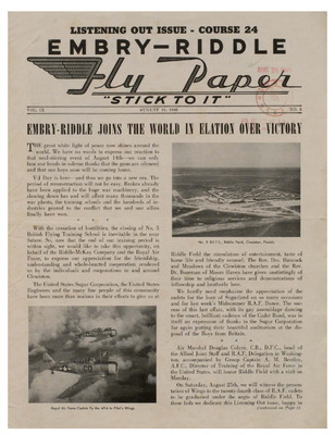 "Embry-Riddle Fly Paper" by Embry-Riddle School of Aviation