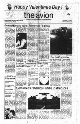 "Avion 1981-02-11" by Embry-Riddle Aeronautical University