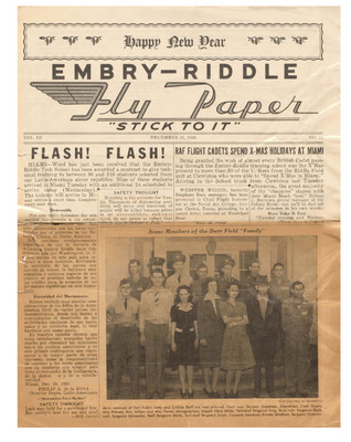 "Embry-Riddle Fly Paper 1941-12-31" by Embry-Riddle School of Aviation
