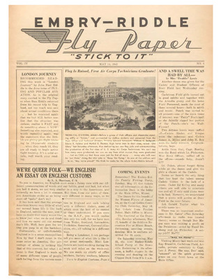 "Embry-Riddle Fly Paper 1942-05-14" by Embry-Riddle School of Aviation